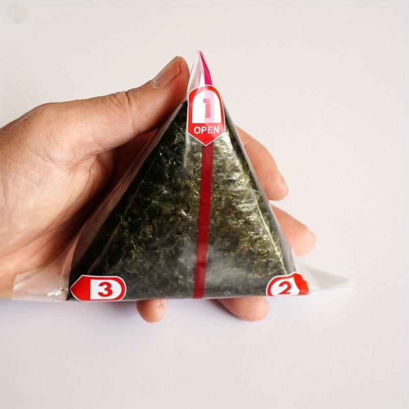 100 Unidades De Sacos Onigiri , Saco De Embalagem De Bola De Arroz ...