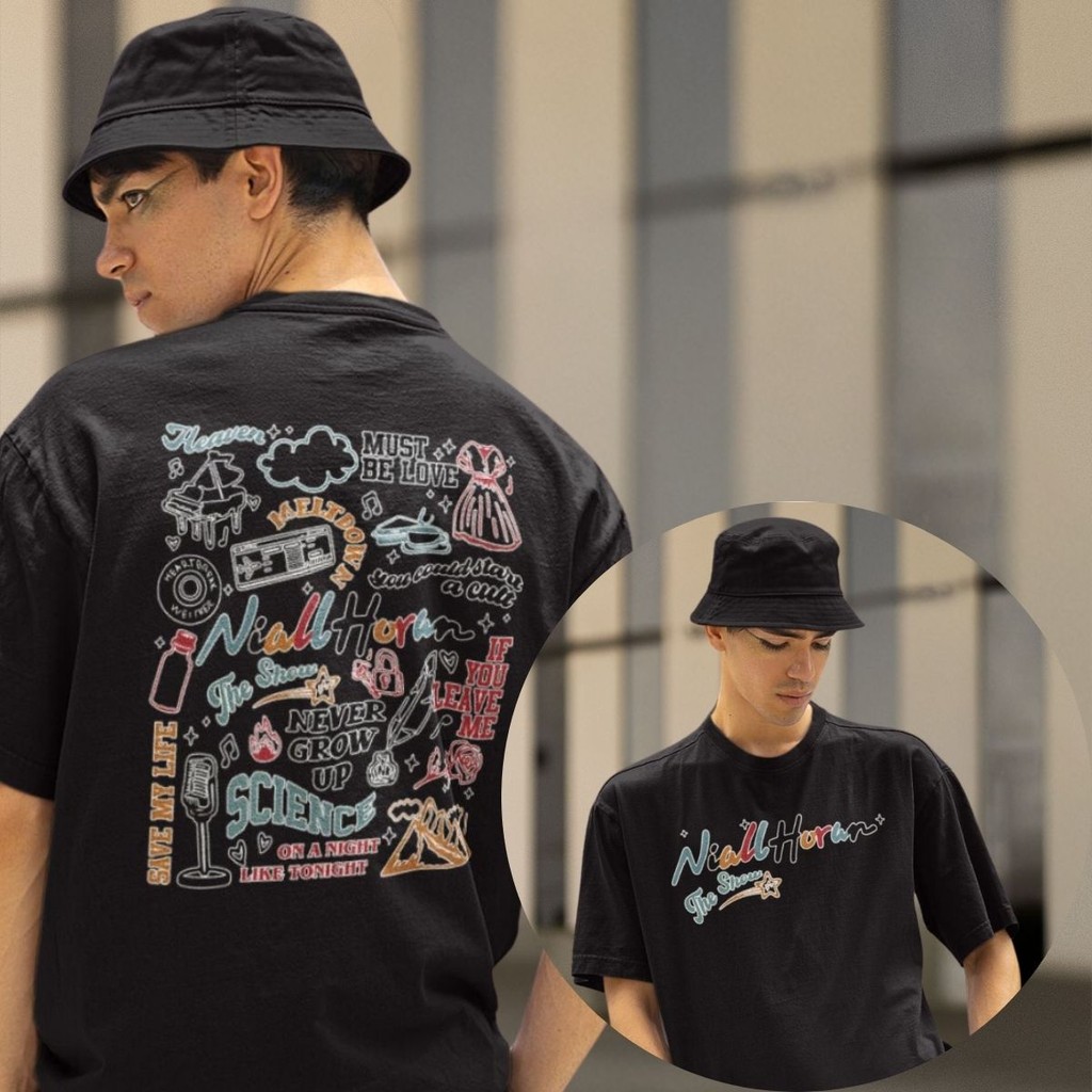 Camiseta Unissex Cantor Niall Horan Album The Show Tour 2024 Unissex Banda 100% Algodão | Shopee ...