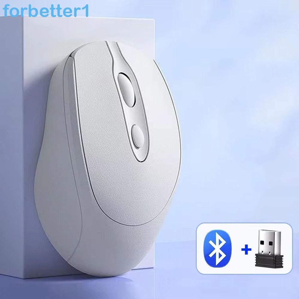 FORBETTER | Mouse Sem Fio , Ergonômico 1600DPI 2.4Ghz + BT5.0 Morandi ...