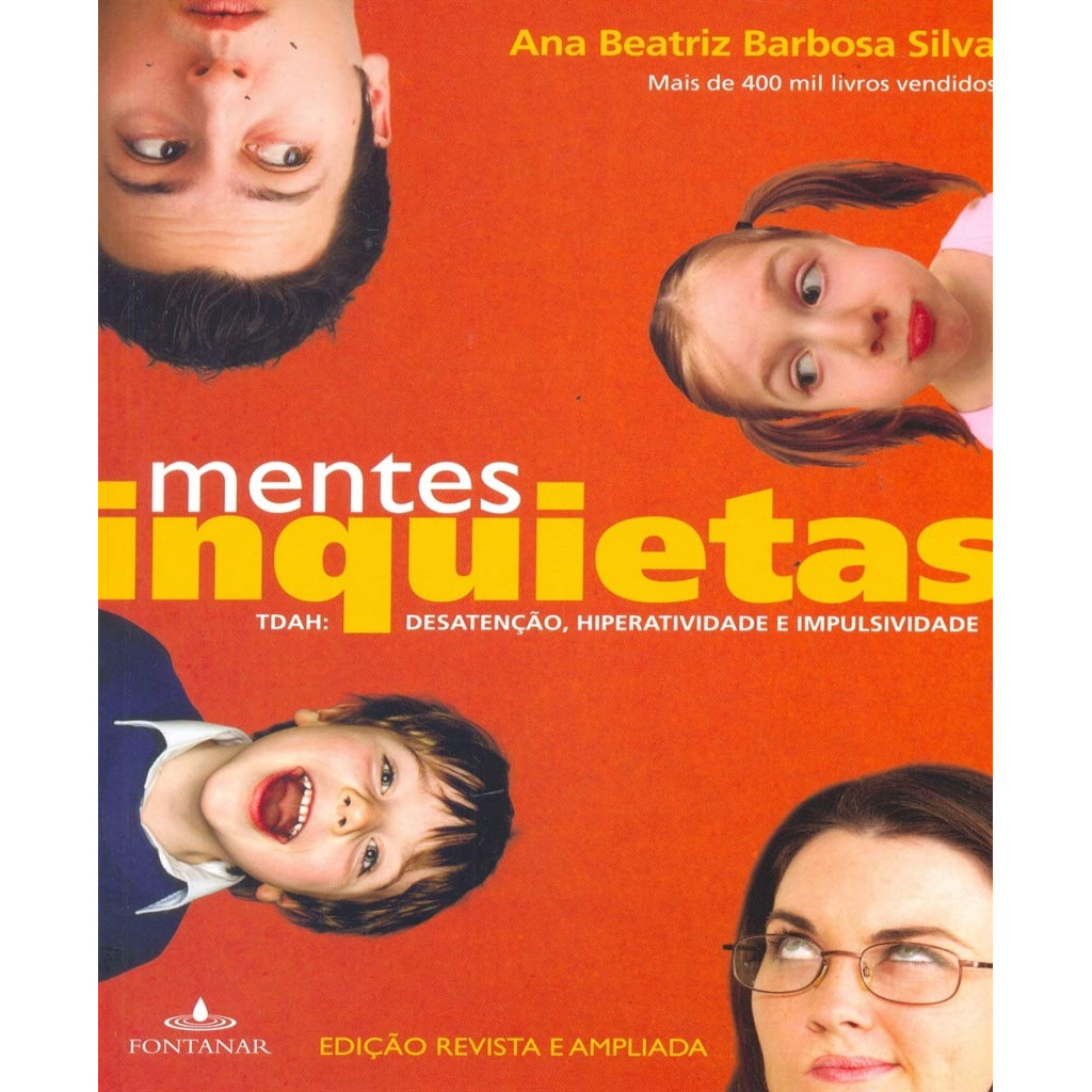 Mentes Inquietas autor Ana Beatriz Barbosa Silva | Shopee Brasil