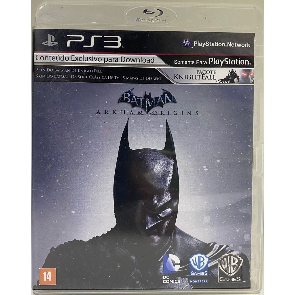 Batman: Arkham Origins - PS3 - Original | Shopee Brasil