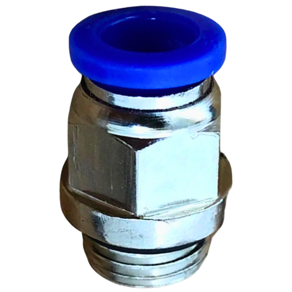 Kit 10 Conexão Reta Pneumática Macho Rosca 1/4 X Tubo 8mm Bsp | Shopee Brasil