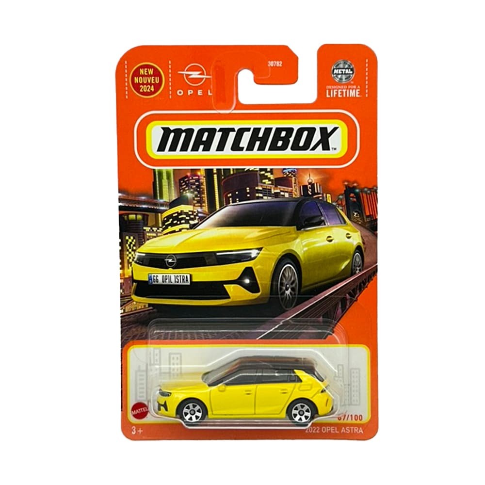 Miniatura Carro 2022 Opel Astra 1:64 Matchbox | Shopee Brasil