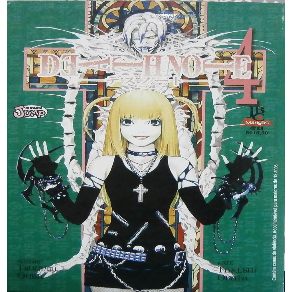 Death Note Vol.4 autor Ohba, Tsugumi | Shopee Brasil