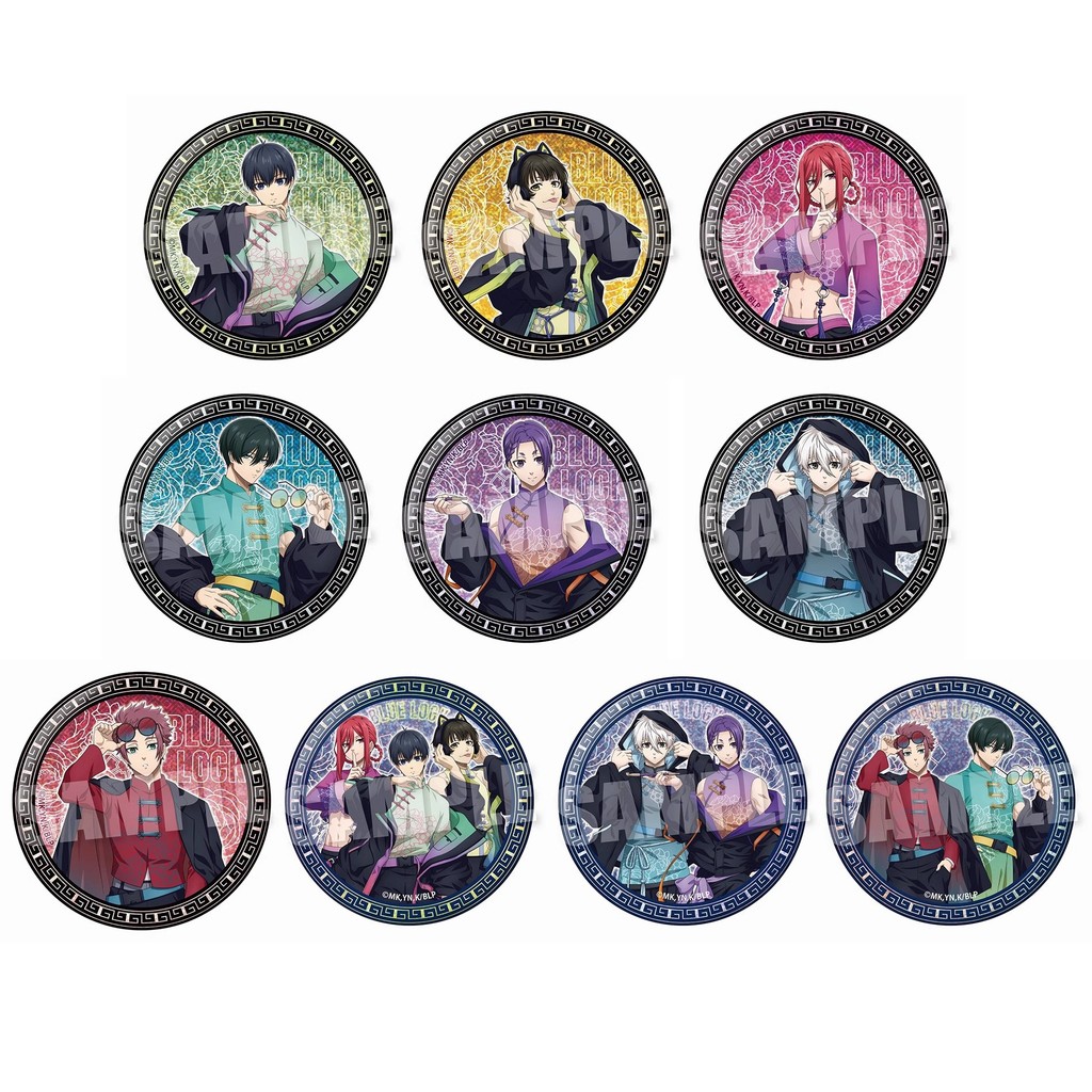 Blue Prison Blue Lock Bar Badge Bee Le Hui Ito Shi Rin Nana Seishiro ...