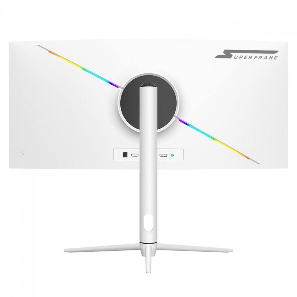 Monitor Gamer SuperFrame Elegance Series, White, 30 pol, Curvo ...