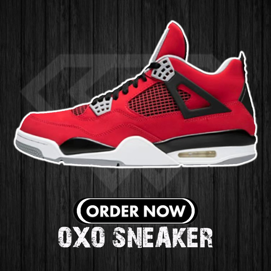 Air 4 Retro Toro Bravo Aj4 AJ Toro Enojo (100% Genuine Original) 308497 ...