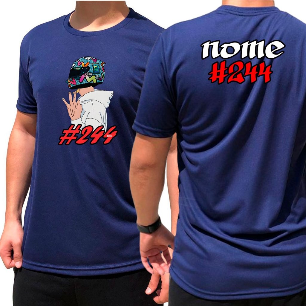 Camisa do Grau 244 com Seu Nome Personalizado | Shopee Brasil