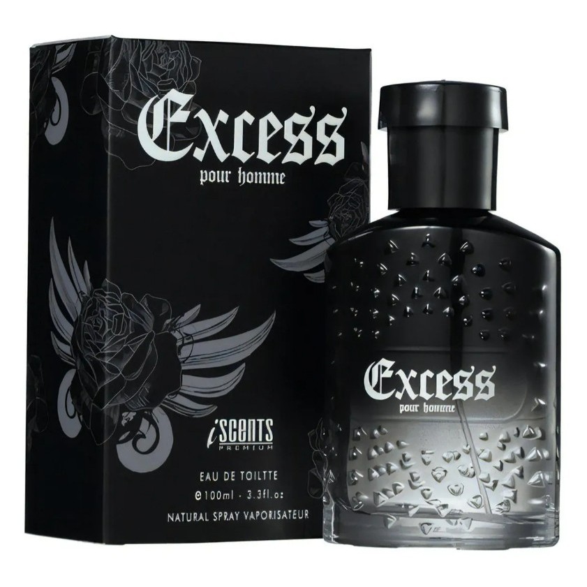 Perfume Masculino Original I Scents Excess Edt 100ml | Shopee Brasil