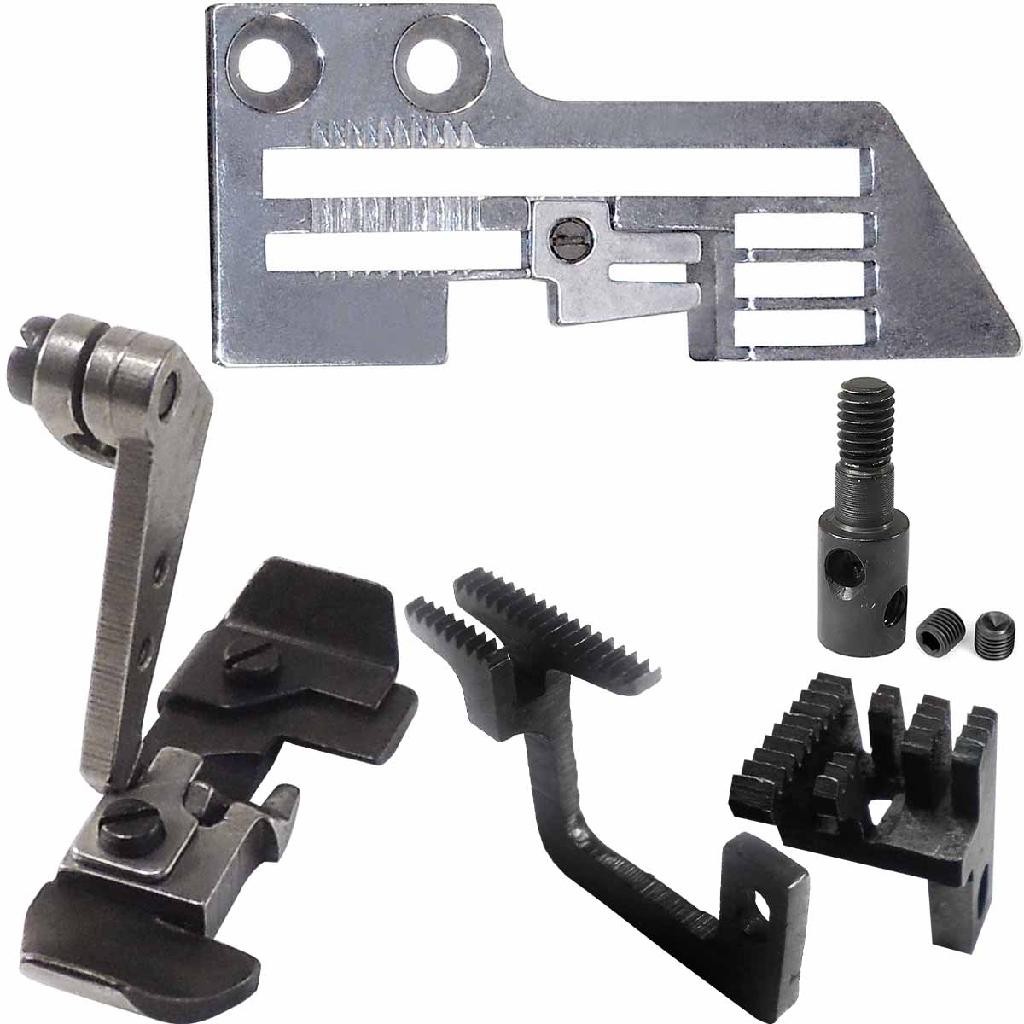 Chapa Agulha Dente Calcador Bitola Overlock Gn6-3 Gn800 1Agulha ...