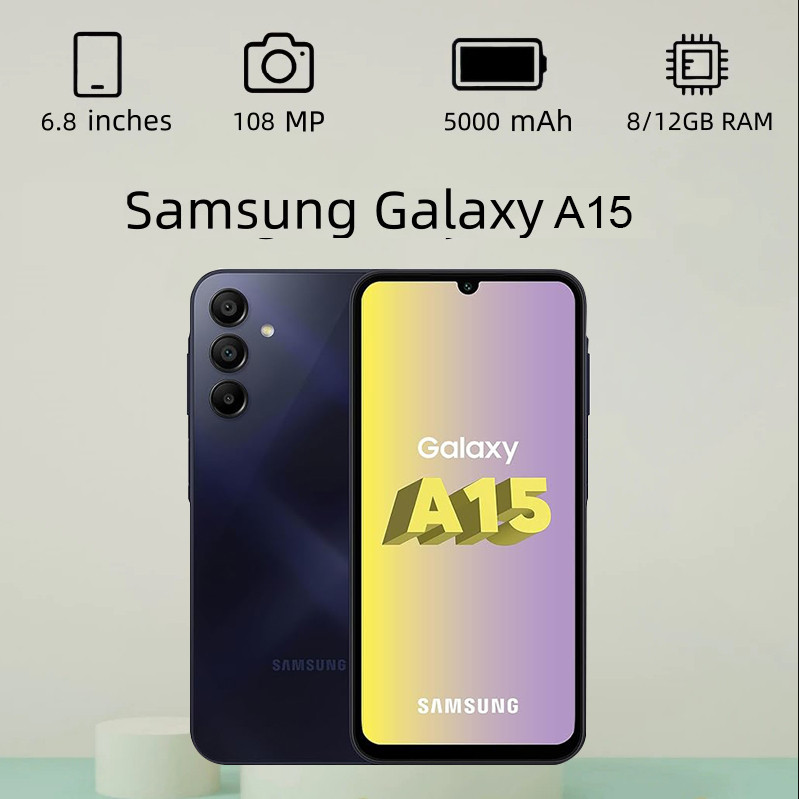 Galaxy A15 Android System WiFi , Dual SIM 256 Gb 8 De RAM Standby ...