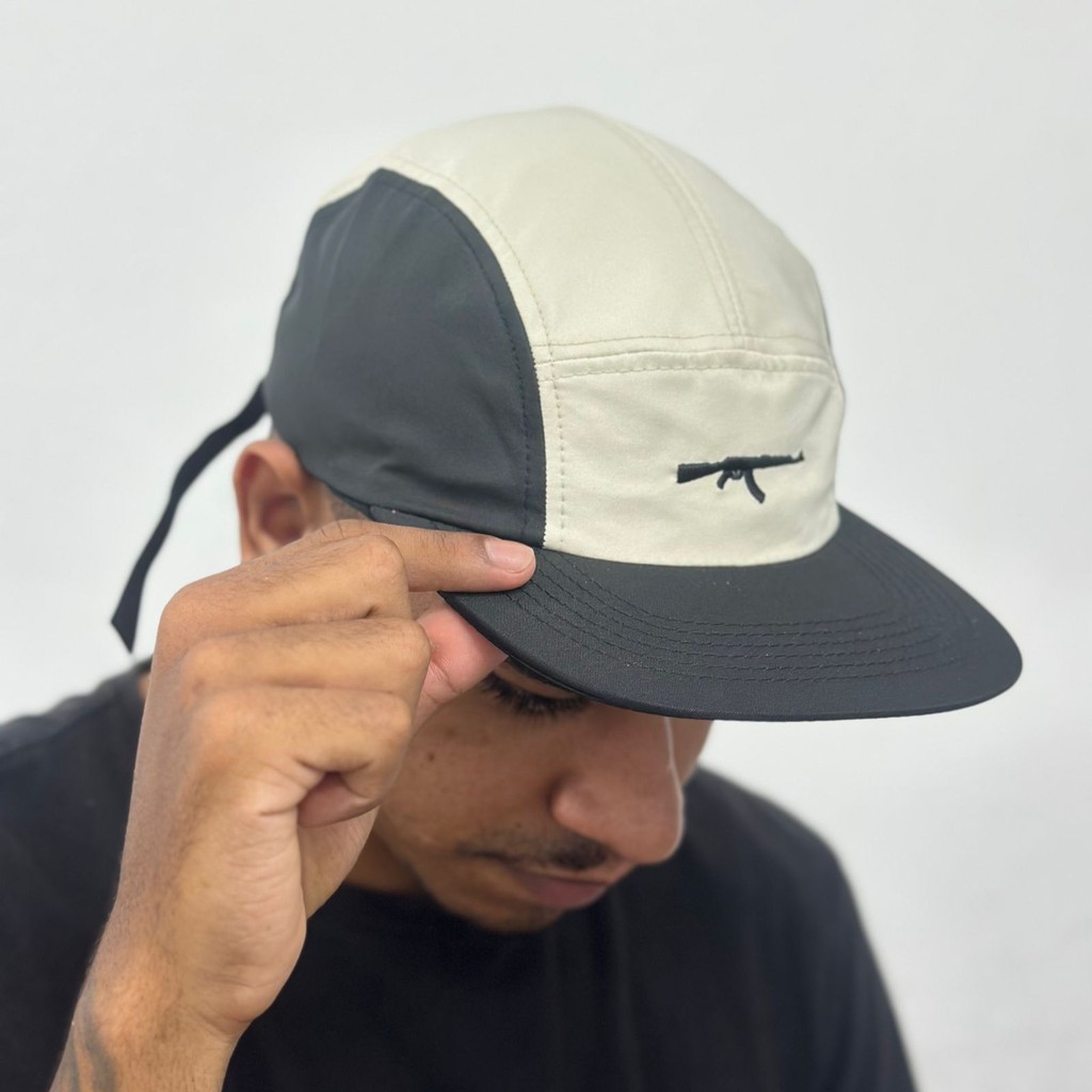 Boné Five Panel AK 47 Aba Reta Fitão Strapback Original Anth Co ...