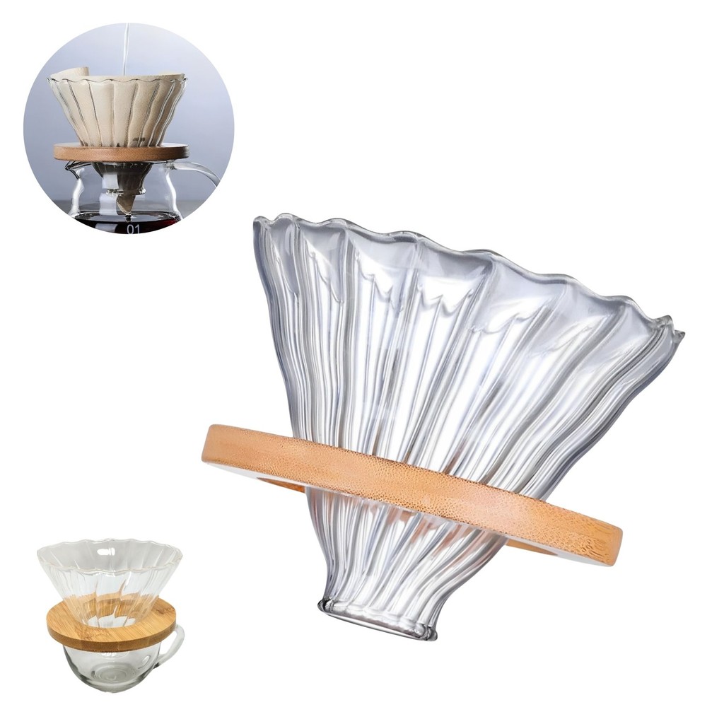 Coador Filtro De Café De Vidro Reutilizável 102 Individual | Shopee Brasil