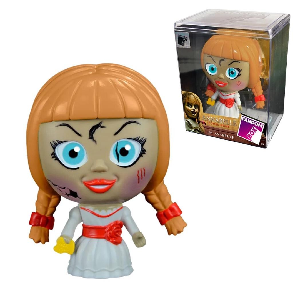 Boneca Annabelle Colecionável Fandom Box 11cm - Miniatura de Terror ...