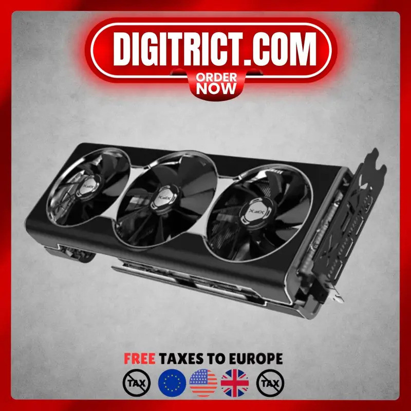 XFX RX 5700XT RX5700 XT 8GB Placa Gráfica GPU AMD Radeon 5700XT Placas ...