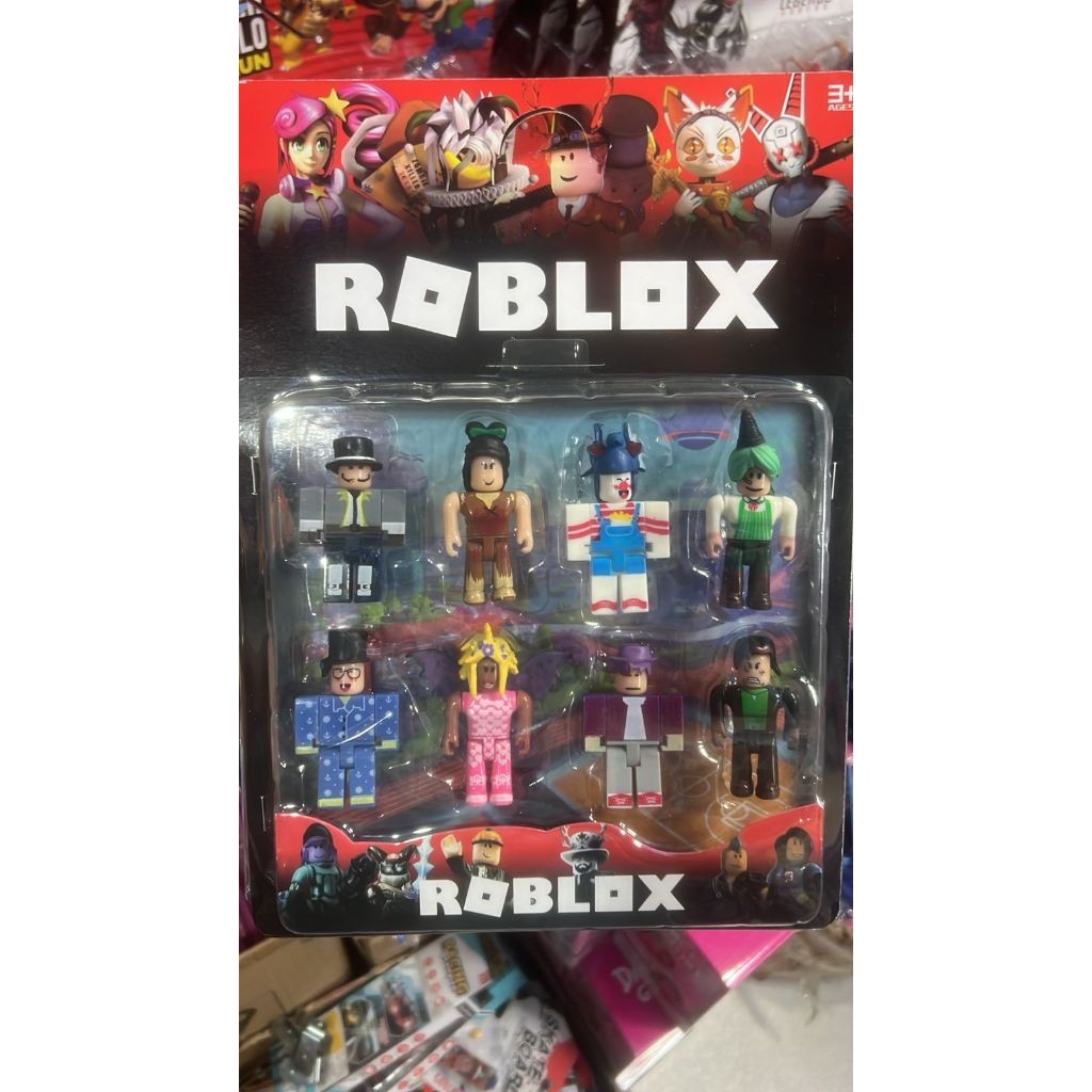 KIT ROBLOX COM 8 PERSONAGENS EXCLUSIVOS - ENVIO IMEDIATO | Shopee Brasil