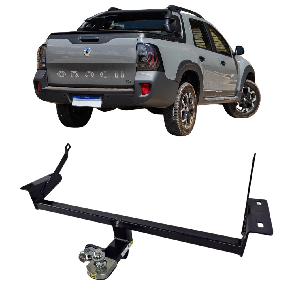 Engate Fixo Reforçado Ranault Oroch 2015 A 24 Reboque 700kg | Shopee Brasil