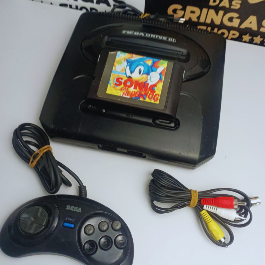 Mega Drive III Original Completo | Shopee Brasil
