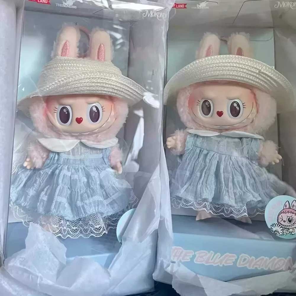 Labubu MOKOKO V3 THE BLUE DIAMOND Vinyl Face Blind Box Plush Toy ...