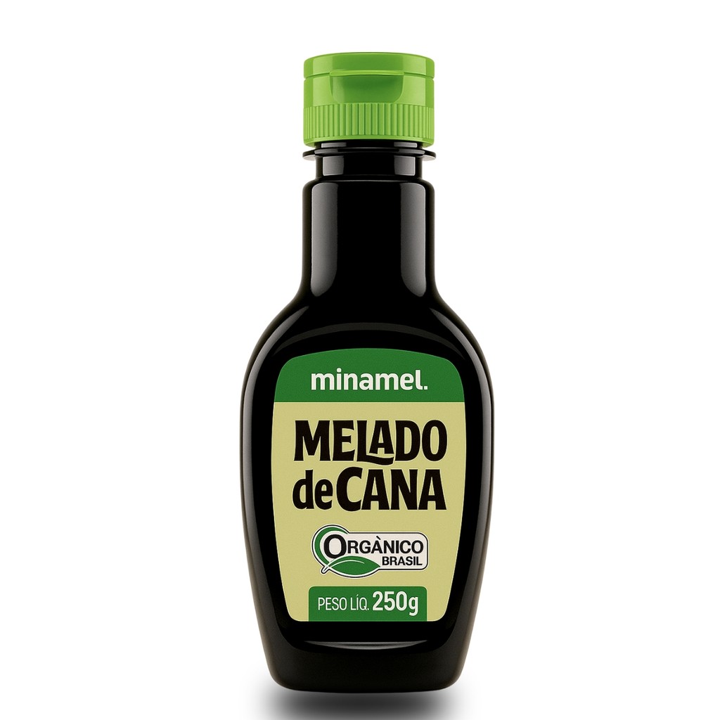 Melado De Cana De Açúcar Puro Orgânico 100% Natural Melaço Sem ...