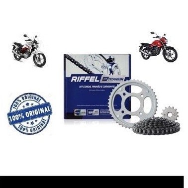 Tração relacao titan 150 2004 a 2014 todas RIFFEL TITANIUM 1045 ...