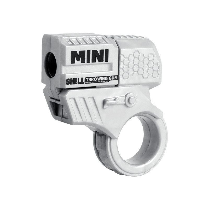 Mini finger decompression ring spinning gun, cool and can fire throwing ...