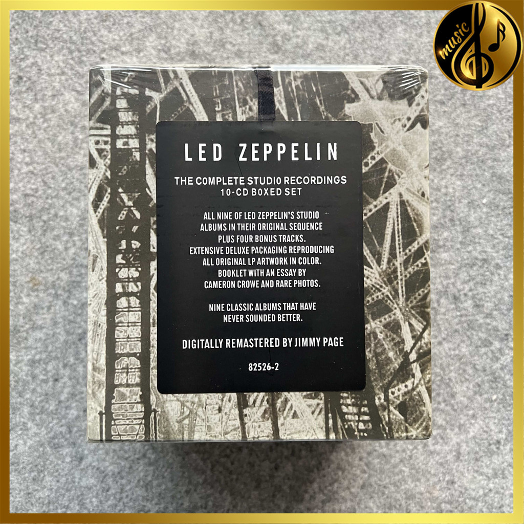 Led Zeppelin The Complete Studio Recordings 10-CDs Box Set Original CD ...