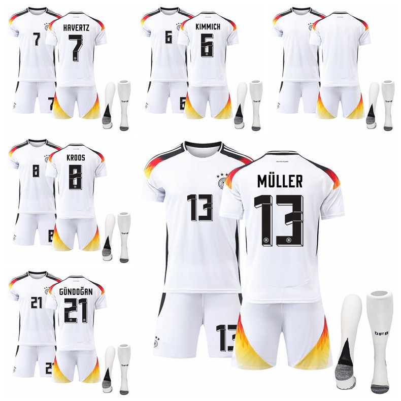 2024-25 Alemanha UEFA Campeonato De Futebol Europeu Home Kids Jersey ...