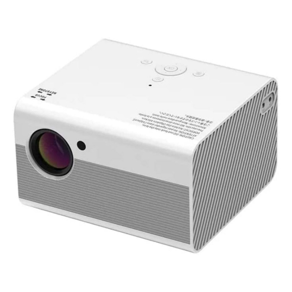 Smart Projector T10 7200 Lumens 1920x1080p Android Wi-fi | Shopee Brasil