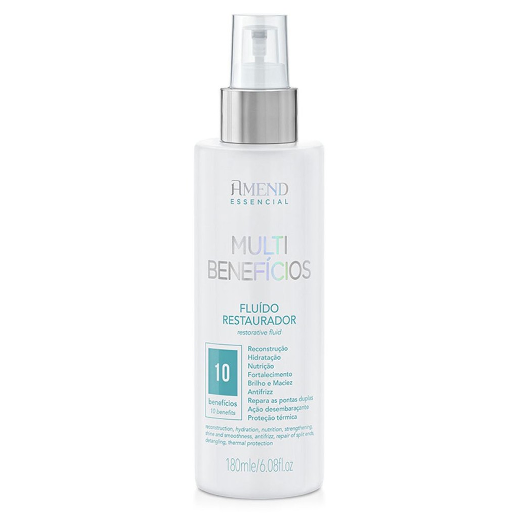 Amend Fluído Restaurador 10 Benefícios Multifuncional 180ml | Shopee Brasil