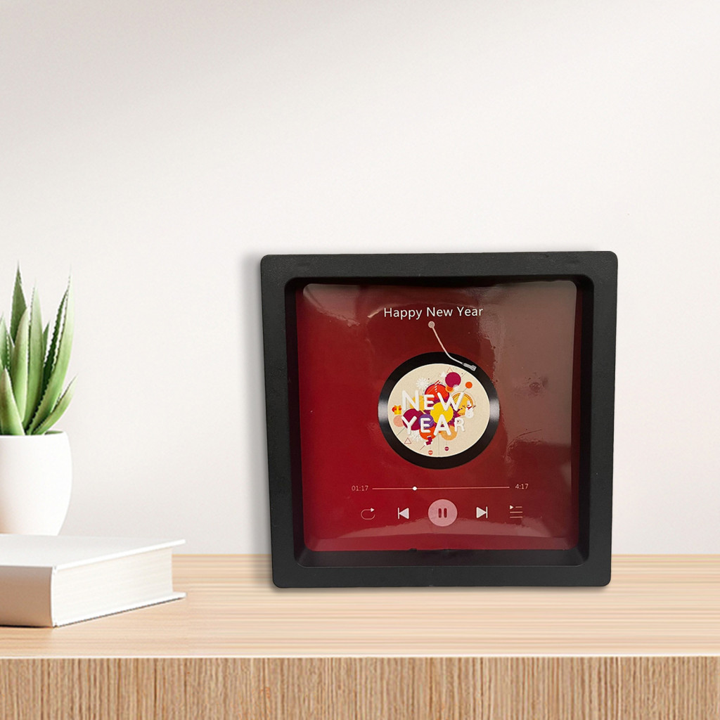 Customized Refrigerator Magnet Photo Frame Musical Fridge Play Music ...