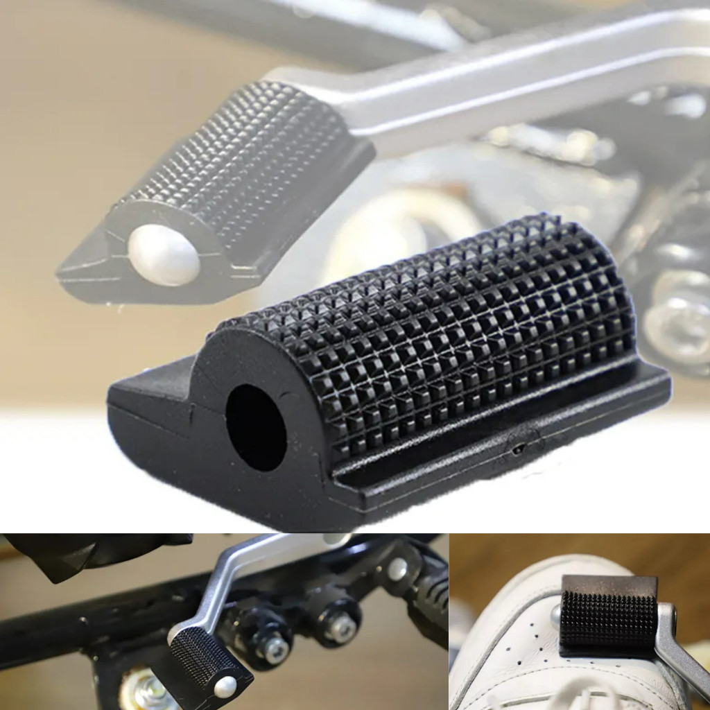 Protetor Calçado Tenis Borracha Pedal Cambio Trocador De Marcha Moto ...
