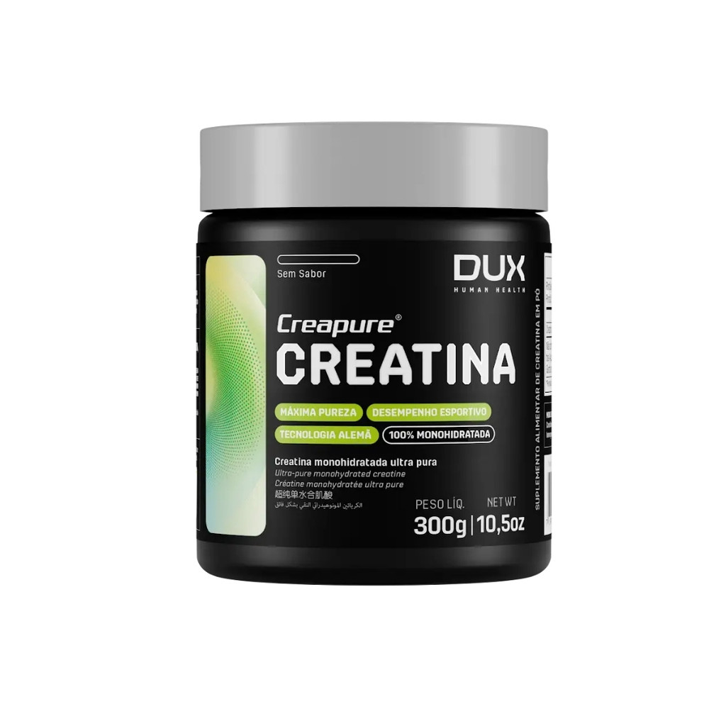 Creatina Selo Creapure® Matéria Prima Alemã Produto Original Pote 300g ...