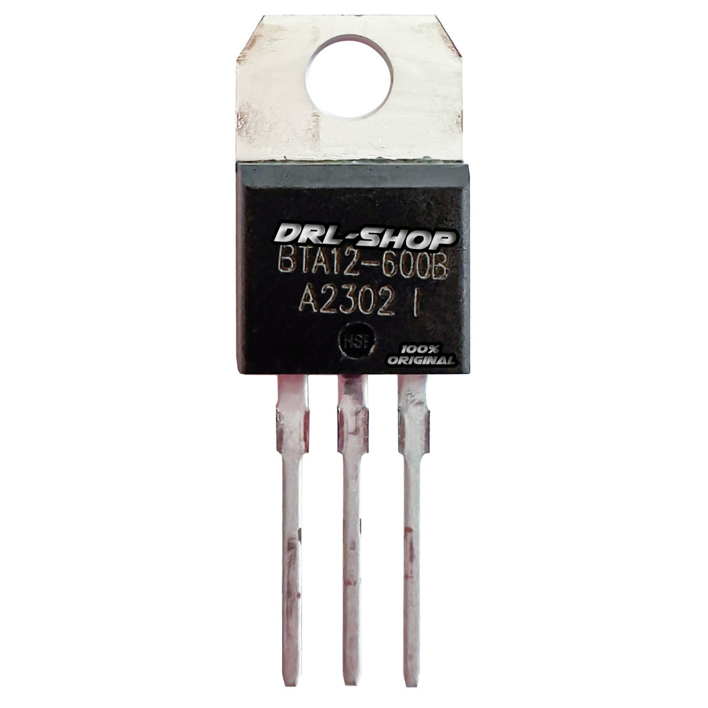Kit 10 bta12-600b Transistor BTA12-600sw Triac Original ST | Shopee Brasil