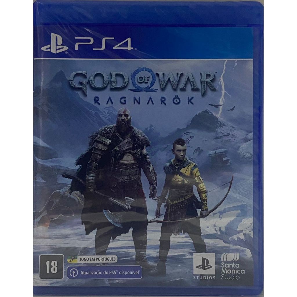 GOW (2018): God of War: Ragnarok - PS4 - Original | Shopee Brasil