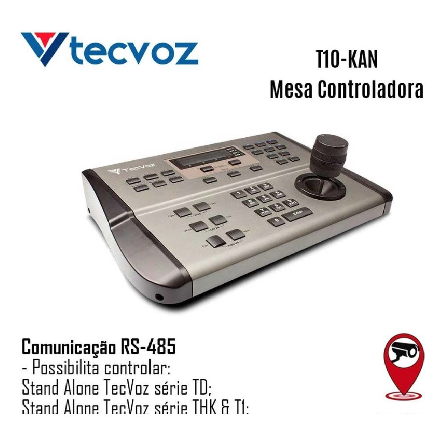 Mesa Controladora T10-kan Ptz - Tecvoz | Shopee Brasil