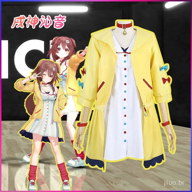 Fantasia de Cosplay de Idol Virtual VTuber Xushen Qinyin Personagem do ...