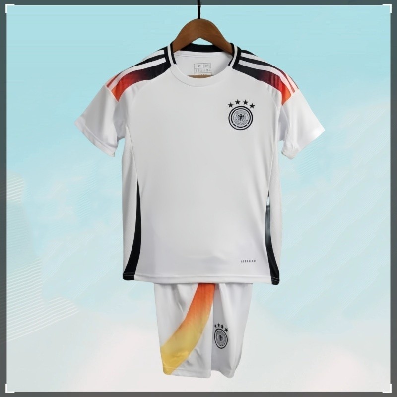 Kit infantil Alemanha 2024 Casa 24/25 Camisa de Futebol B4VB | Shopee ...