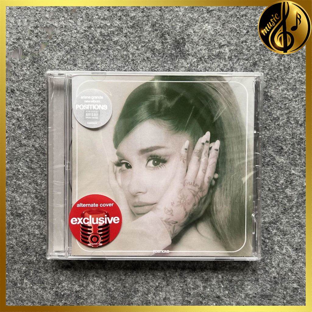 Ariana Grande Positions Alternate Cover Original CD Album [Lacrado] Brand New Fast Delivery ...