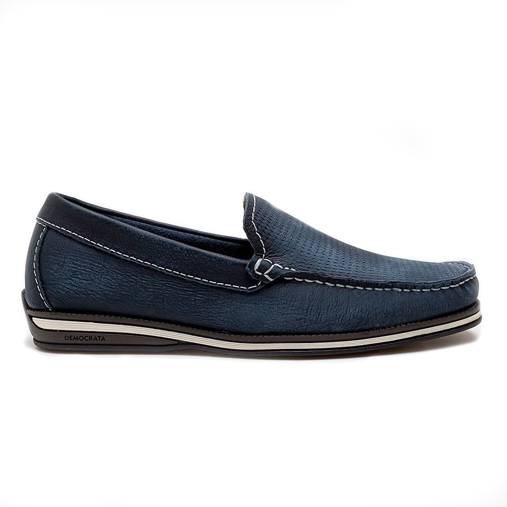 Mocassim Masculino Democrata Ted Navy | Shopee Brasil