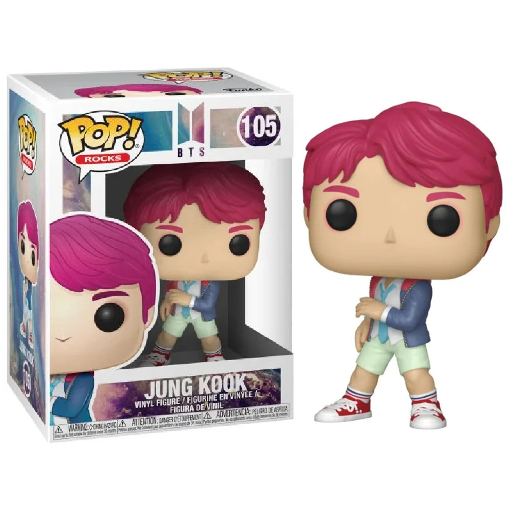 Funko Pop! Rocks BTS Jung Kook 105 | Shopee Brasil
