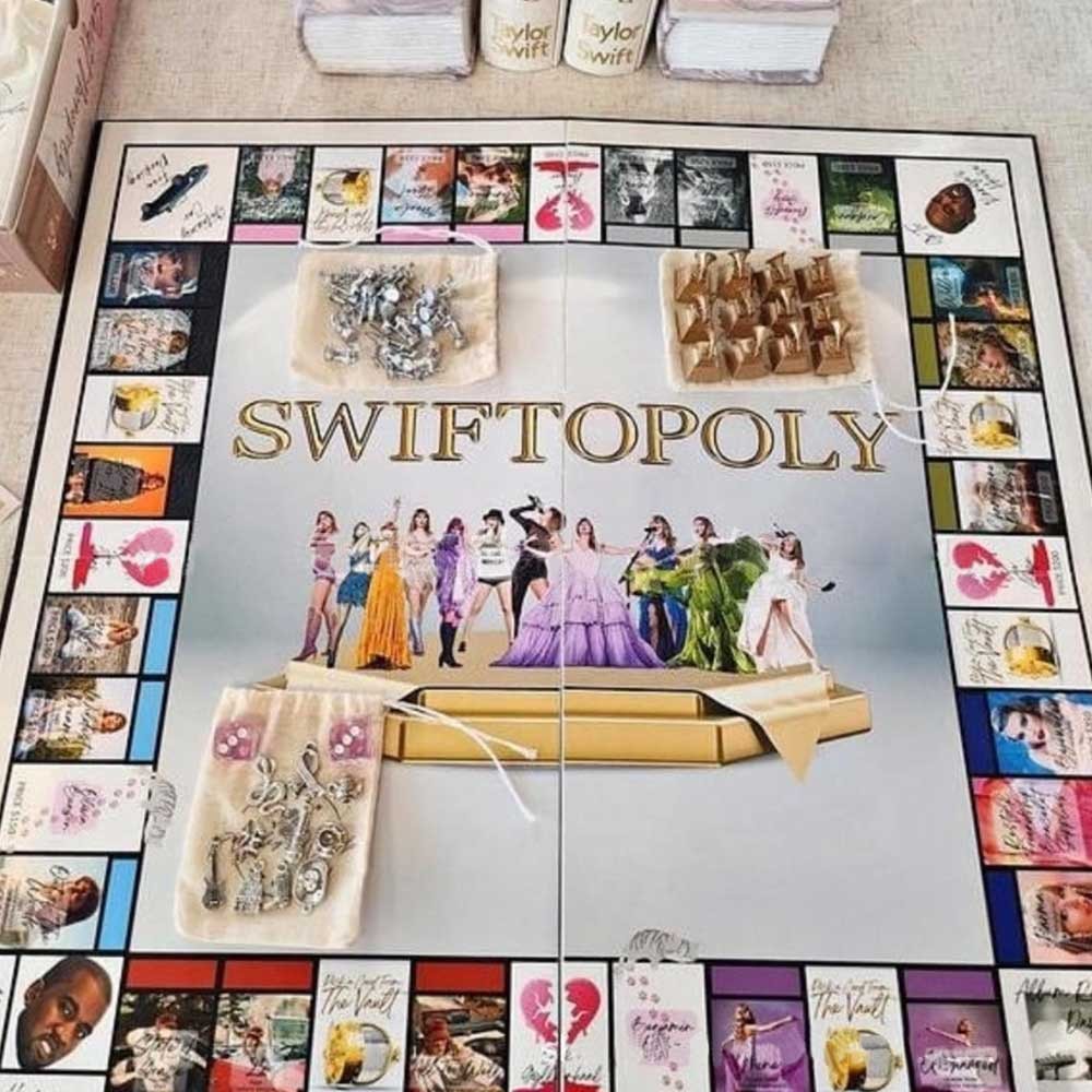 Monopoly Taylor Swift Party Game Board Game | Shopee Brasil
