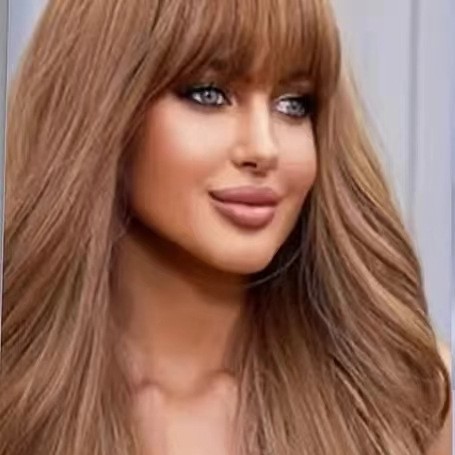 Perucas de cabelo rápido à vista, meninas europeias e americanas com ...