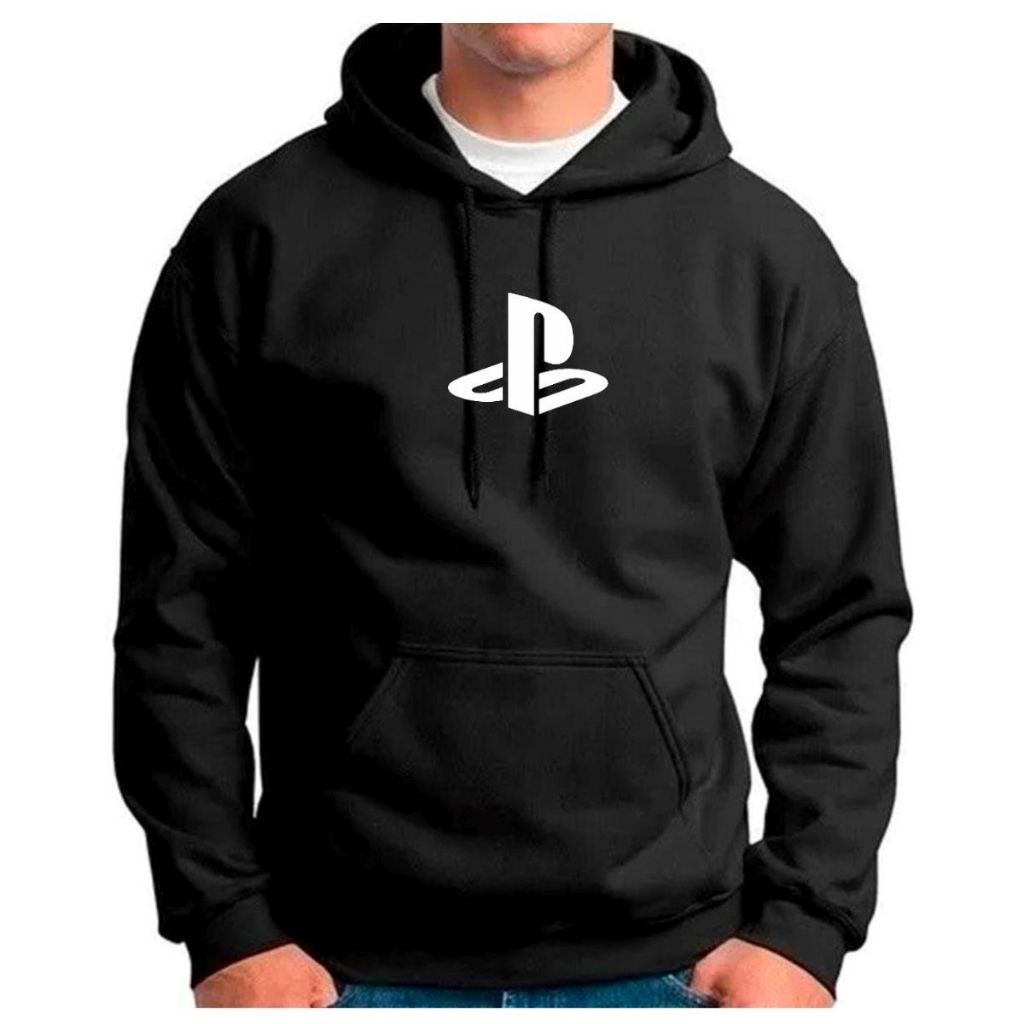 Blusa Moletom PS Play Agasalho Capuz Oferta Várias Cores Ps5 | Shopee ...