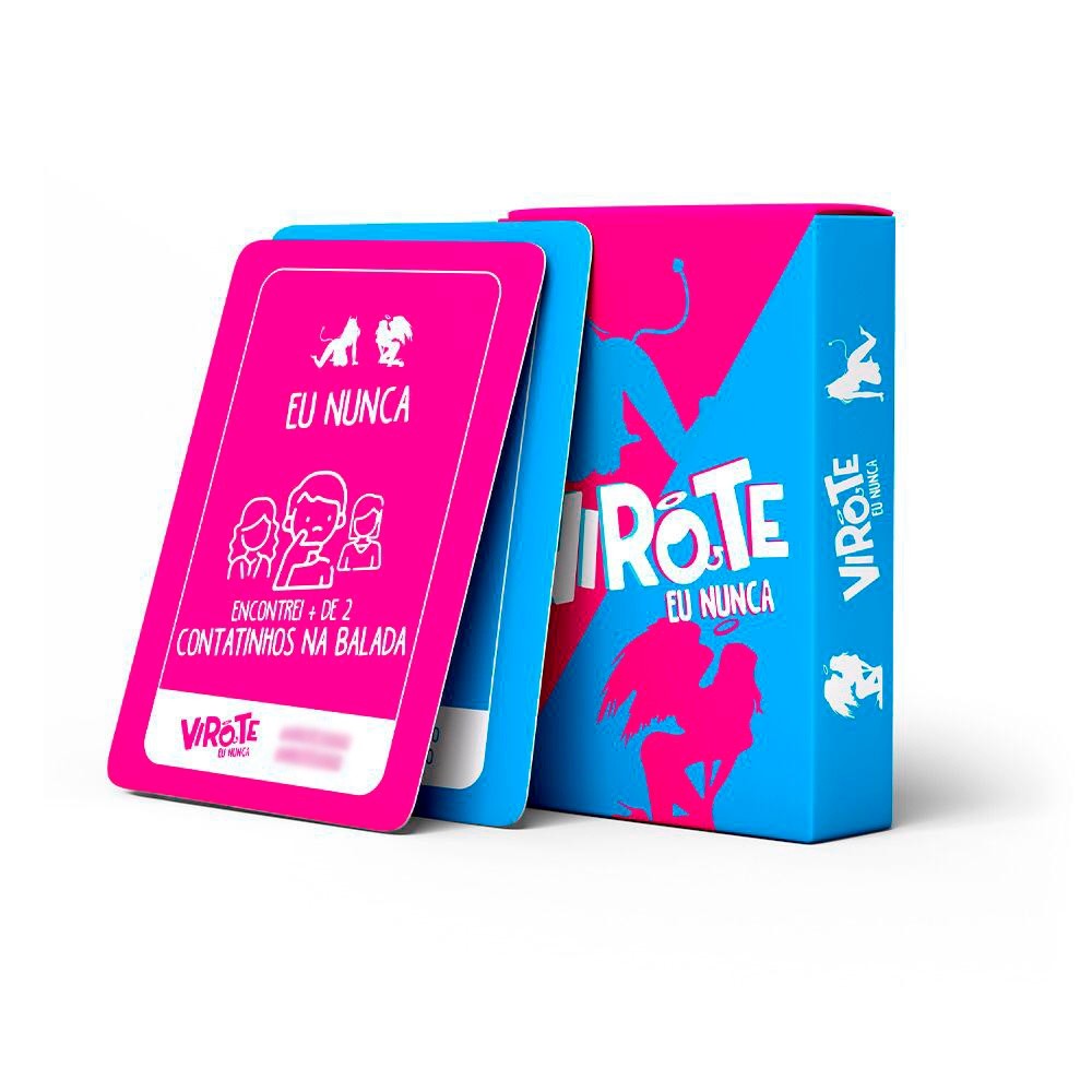 Virote Eu Nunca: o jogo para amigos e família que garante alegria e ...