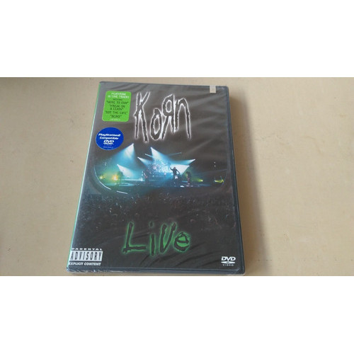 Dvd Korn - Live ( 2dvd Lacrado) | Shopee Brasil