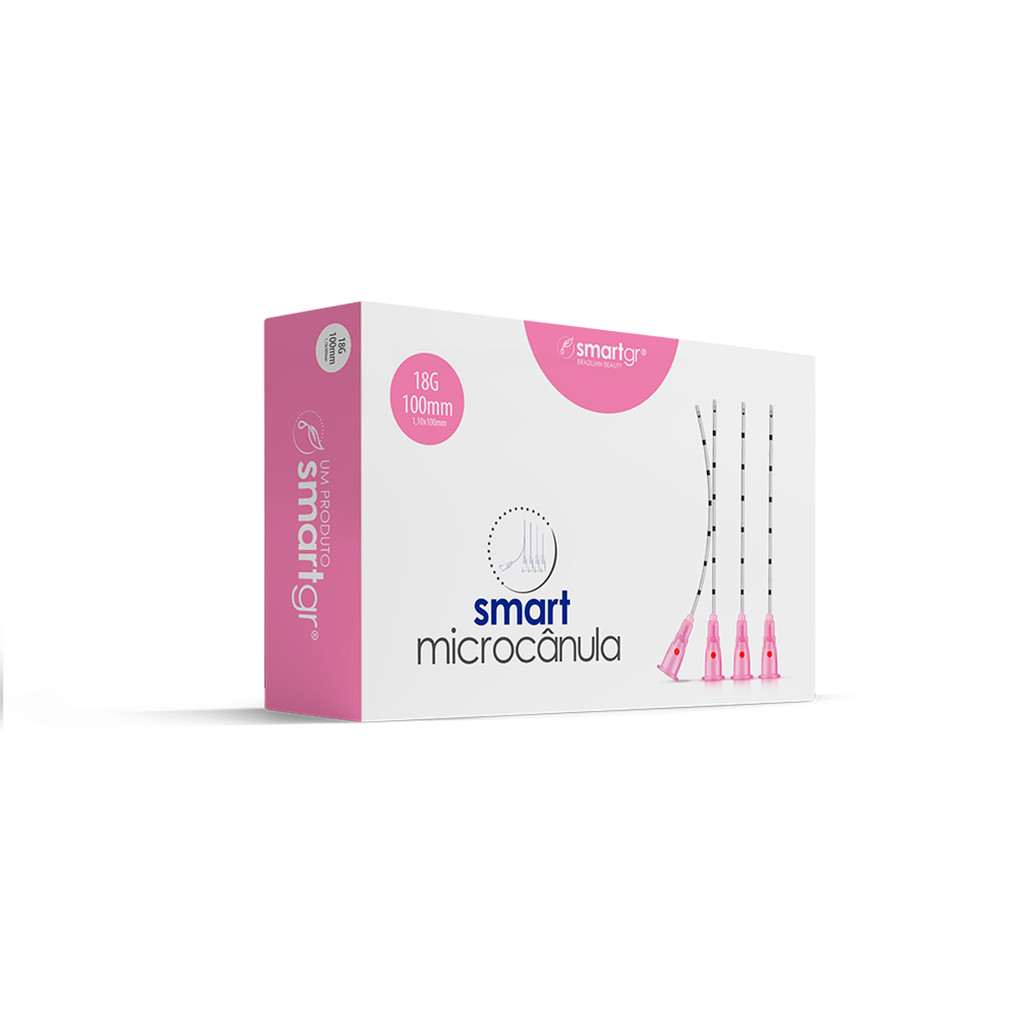 Smart Micro Cânula 18g X 100mm Caixa C/10 Unidades Smart Gr | Shopee Brasil