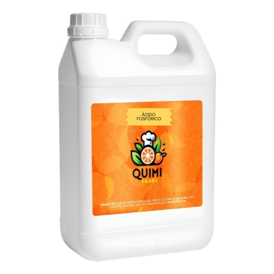 Ácido Fosfórico 85% 5 Kg Grau Alimentício Hidroponia Quimi | Shopee Brasil