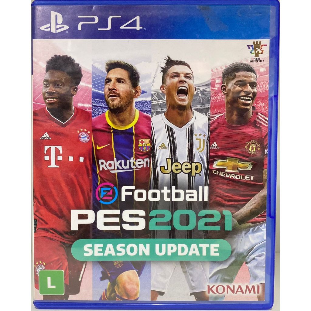 Football Pro Evolution Soccer 2021 - PS4 - Original | Shopee Brasil