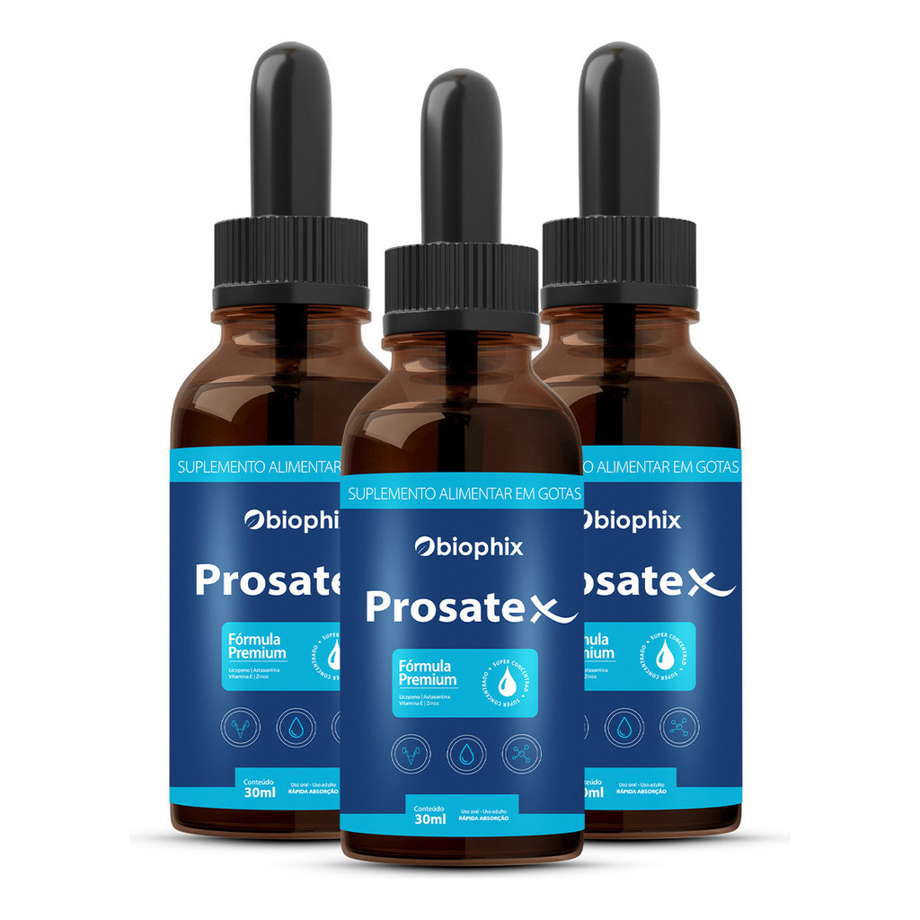 Kit 3 Prosatex Original Gotas 30ml | Shopee Brasil